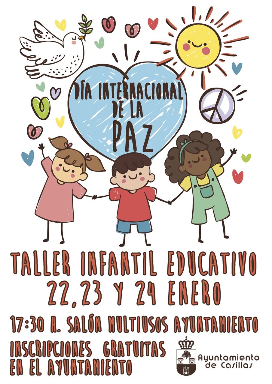 Taller infantil educativo – Día Internacional de la Paz | Ayuntamiento ...